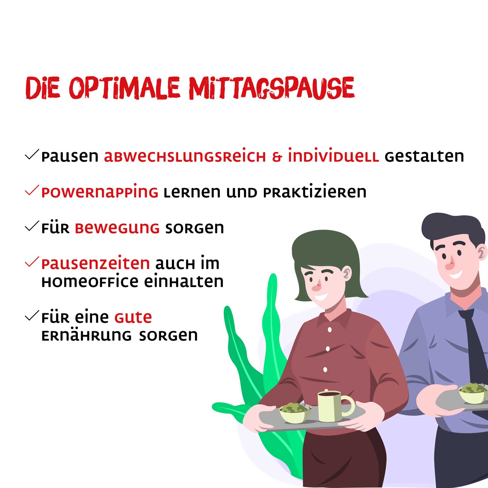 Tipps für die Mittagspause - Dein Karriereziel: EchtHochfranken